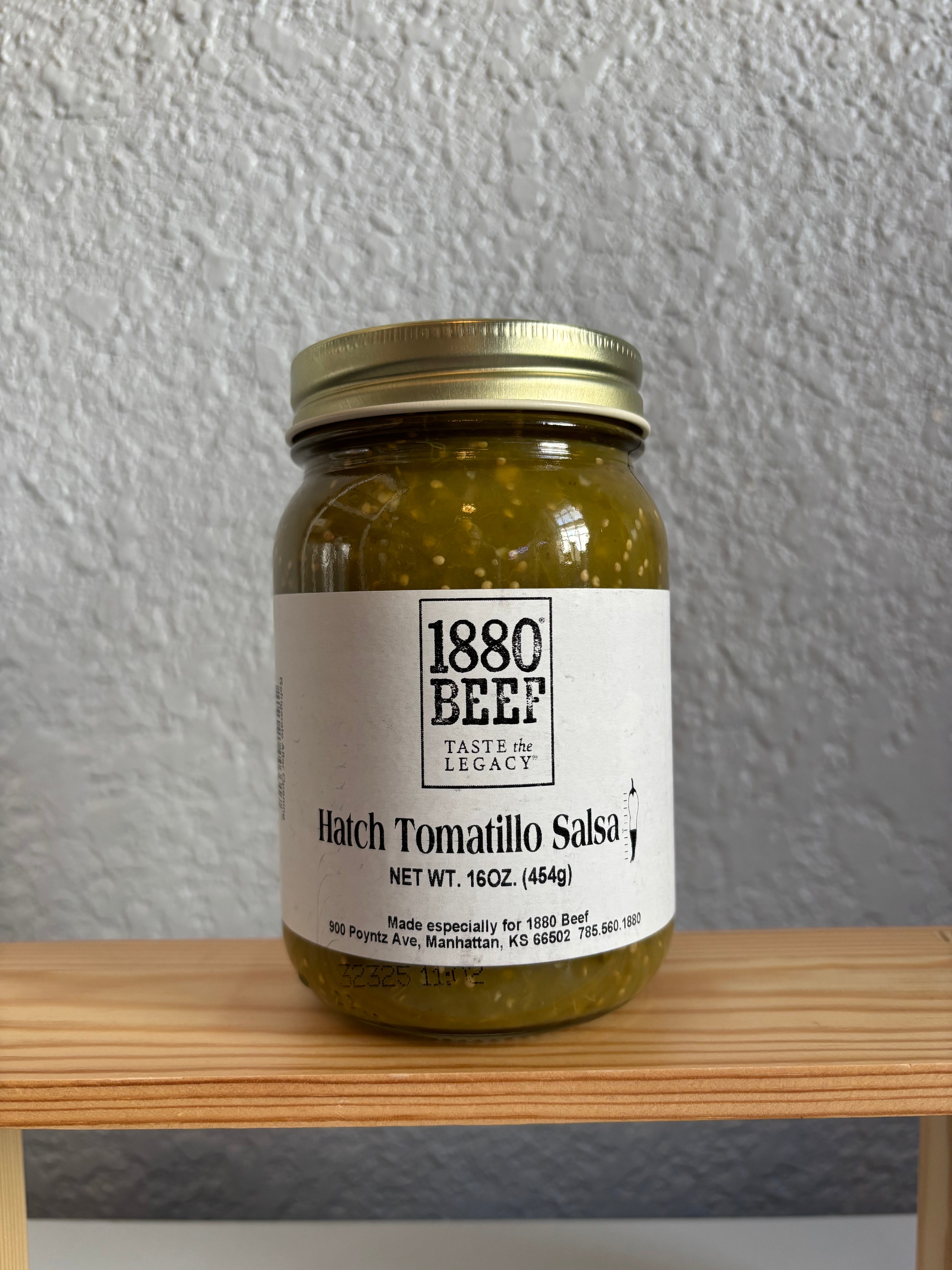 Hatch Tomatillo Salsa (Mild) – 1880 Beef
