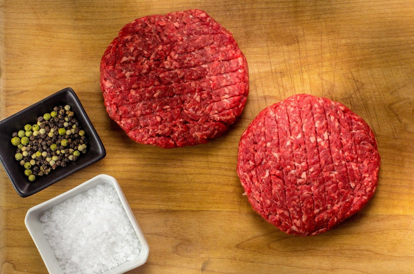 2 Pack Hamburger Patties – 1880 Beef